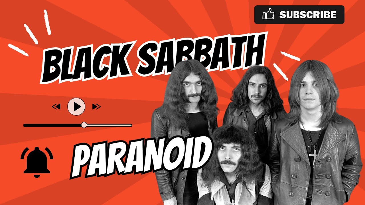 Black Sabbath : Paranoid (Lyrics Video) - YouTube