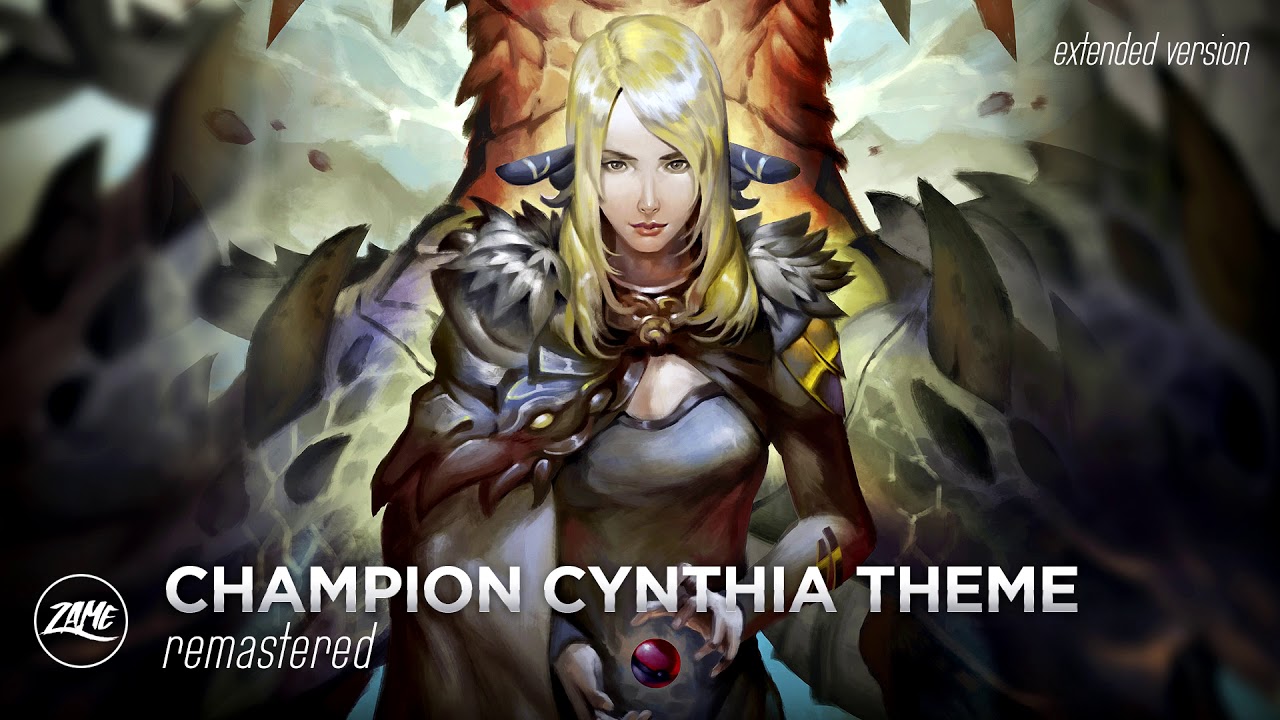 Champion Cynthia Theme: Remastered (Extended Version) Pokémon Diamond ...