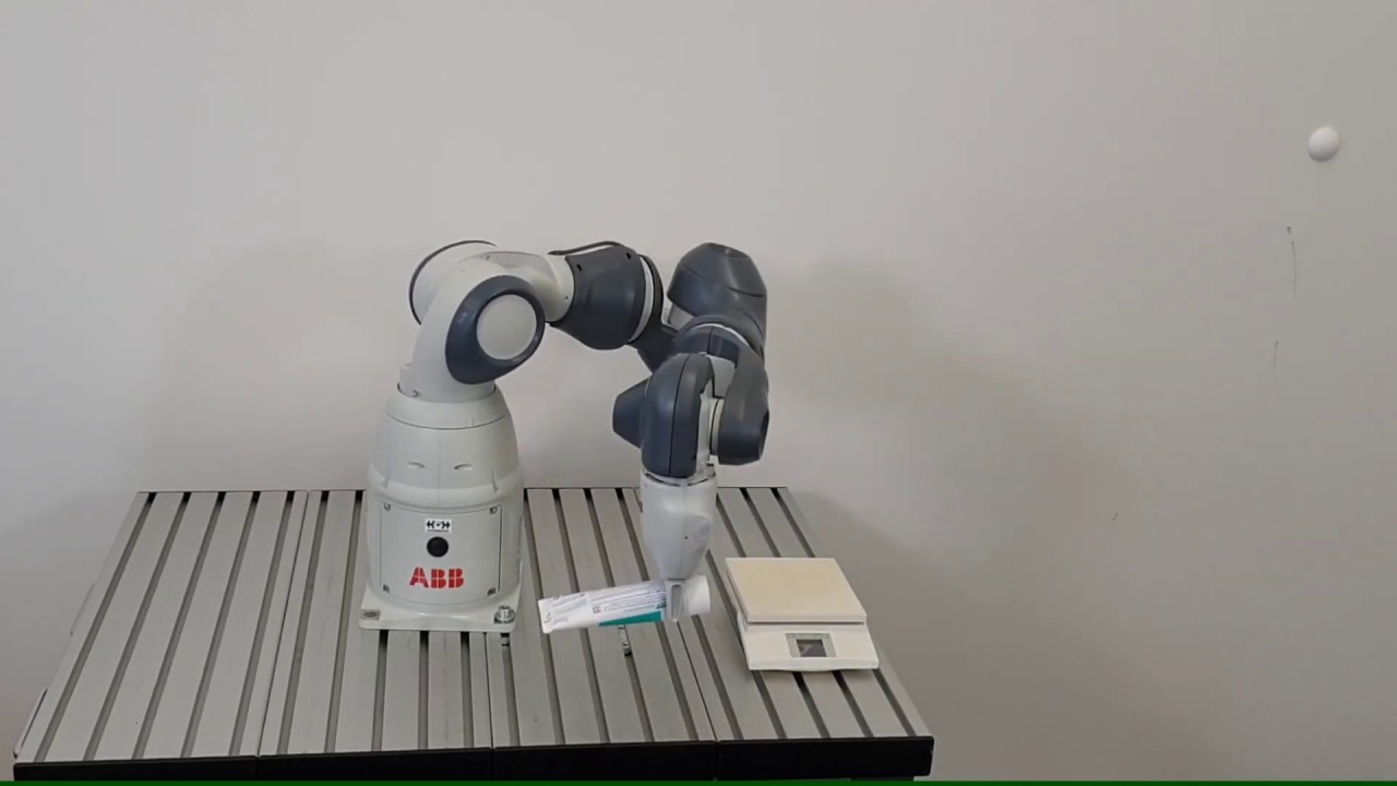 How to conduct Quality Inspection with single-arm YuMi IRB 14050 - YouTube