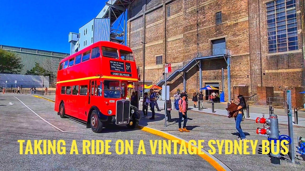 Sydney Bus Museum | Taking a nostalgic ride on a vintage bus | AEC ...