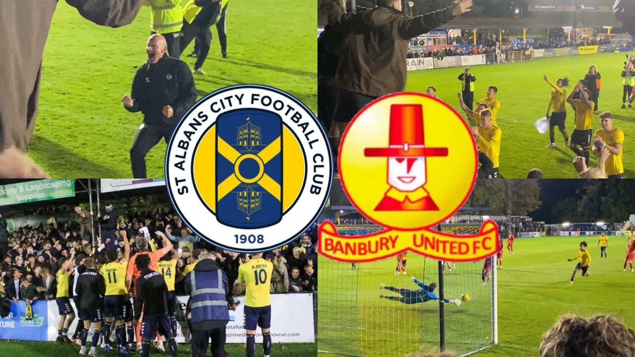 SAINTS CLINCH FIRST ROUND SPOT IN EXTRA TIME! | ST ALBANS CITY VS ...