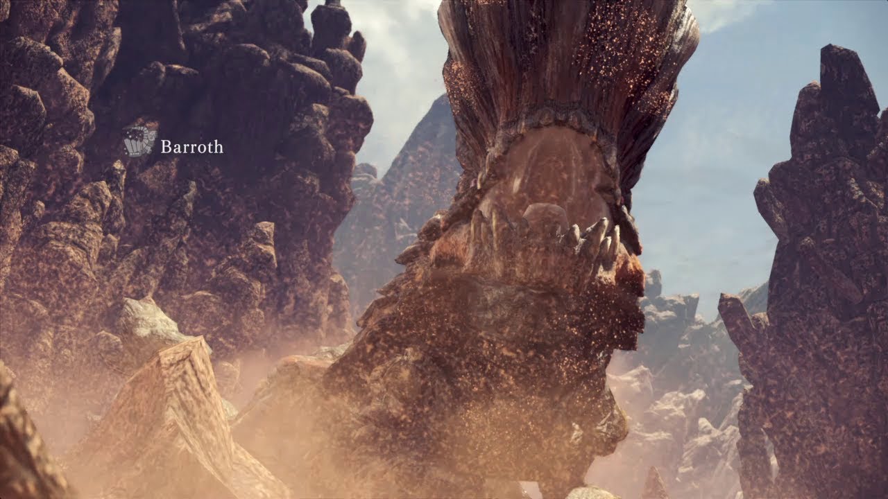 Monster Hunter World: Barroth Intro (HD) - YouTube