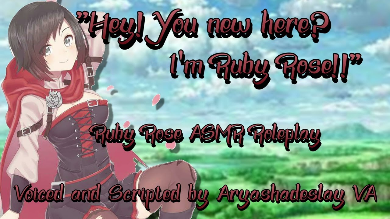 Meeting Ruby Rose!: Ruby Rose ASMR Roleplay [F4A][RWBY] - YouTube