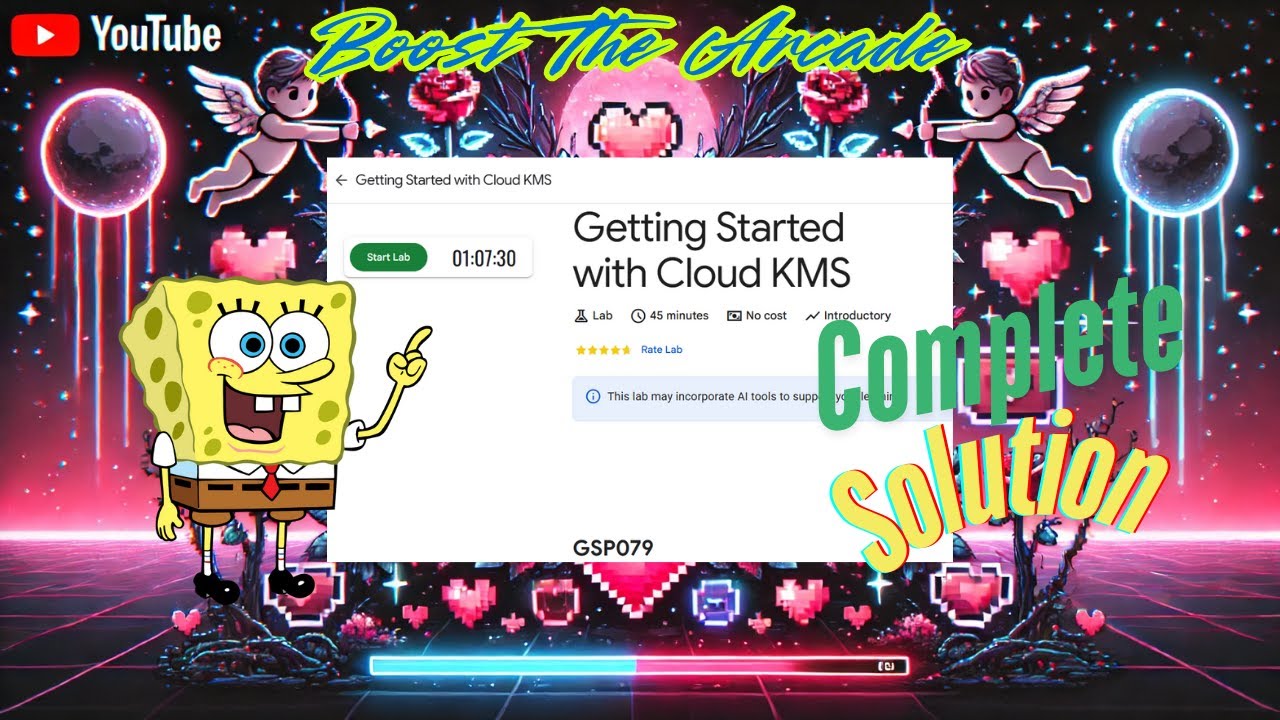 Getting Started with Cloud KMS | GSP079 | Boost The Arcade - YouTube