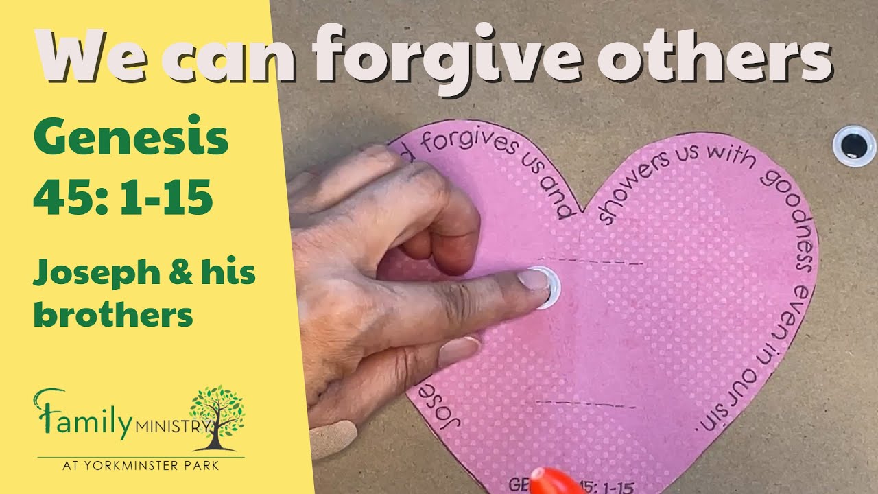 We Can Forgive Others Like Joseph Forgave his Brothers - YouTube