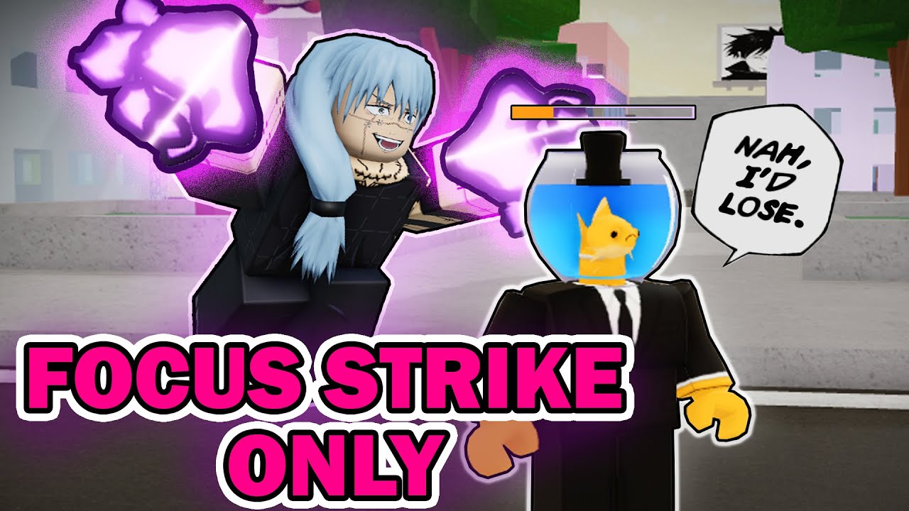Jujutsu Shenanigans, But I Use Focus Strike Only! - YouTube