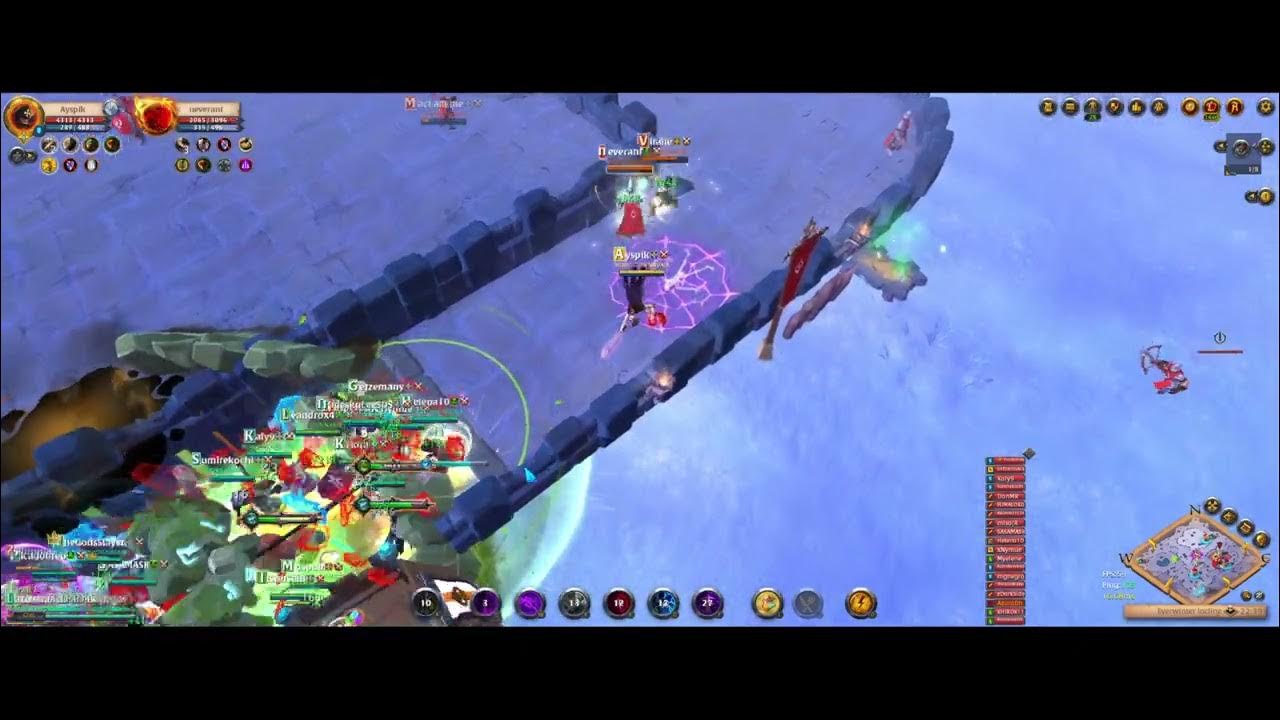 Parte 3 - Monos vs Vodafone - Gremio Monos con Navaja - Albion Online ZvZ - YouTube