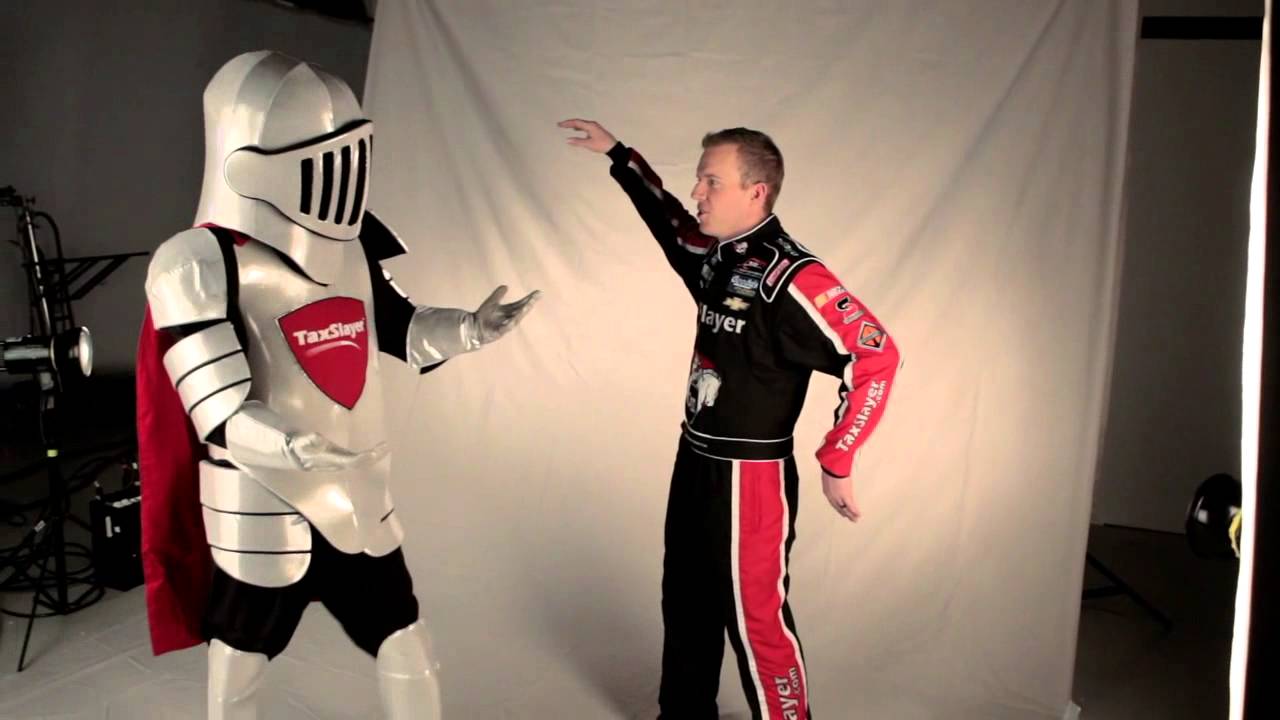Tax Slayer Knight as JR Motorsports Director of Public Relations - YouTube