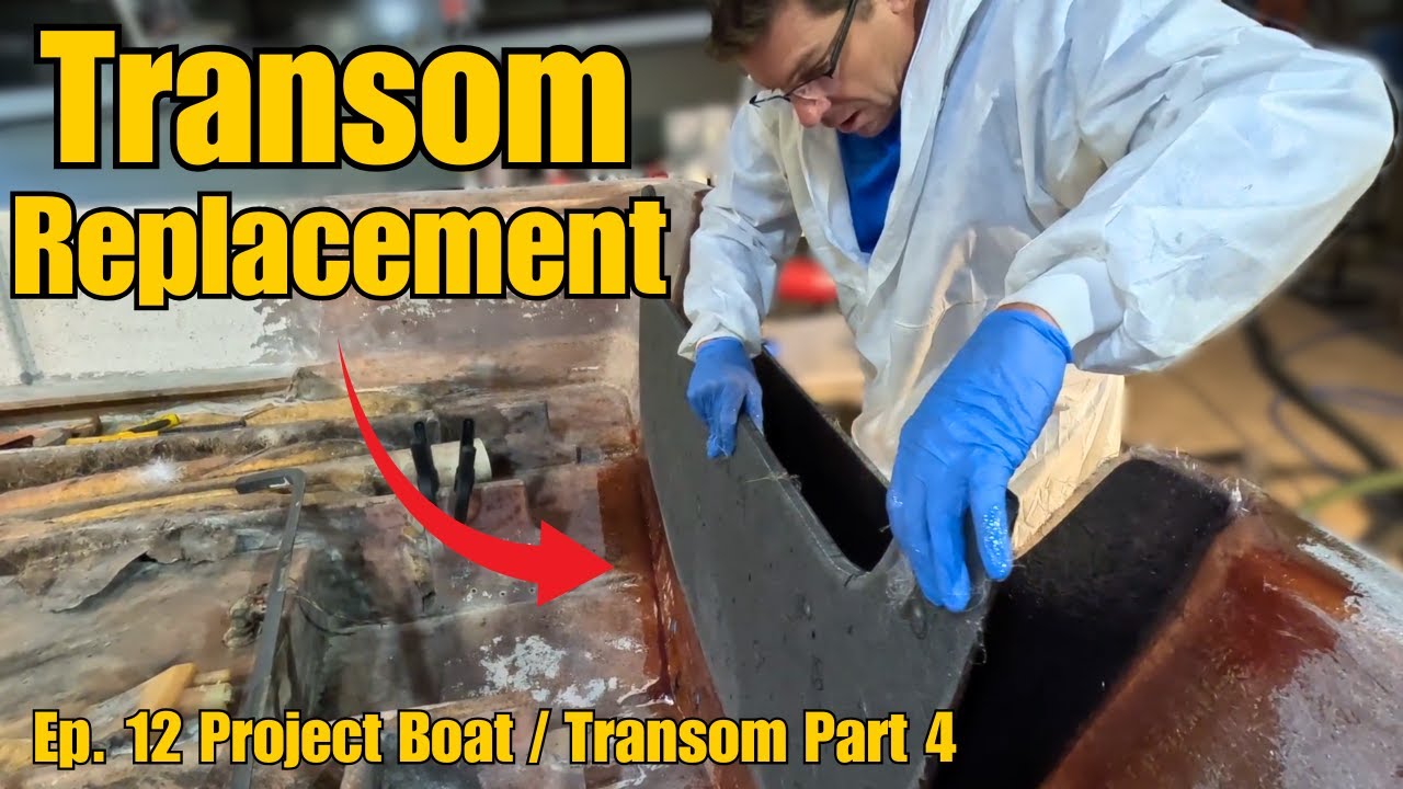 The Ultimate Composite Transom Replacement Guide!! - YouTube