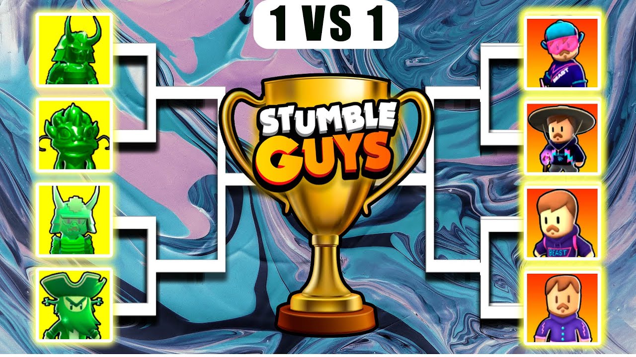 GREEN SPECIAL vs MR.BEASTS Skins Tournament in Stumble Guys🔥 - YouTube