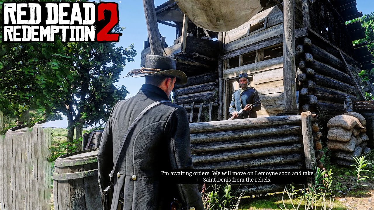 What if you bring Captain Russell back to the city - RDR2 - YouTube