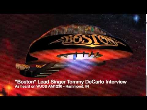 "Boston" Lead Singer Tommy DeCarlo Interview - YouTube