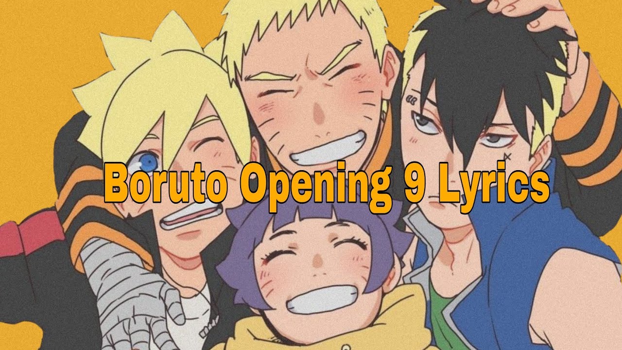 Boruto Opening 9 Gamashura Lyrics - YouTube