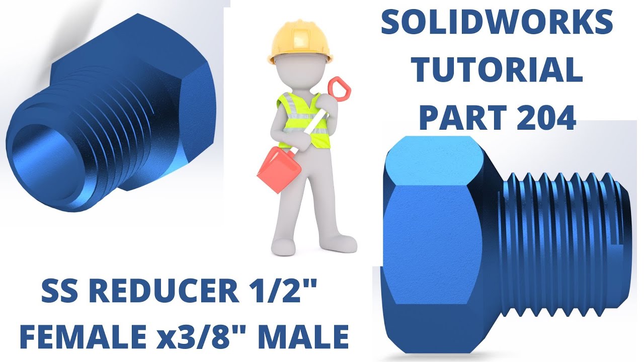 SOLIDWORKS TUTORIAL - EXERCISE #204 - YouTube