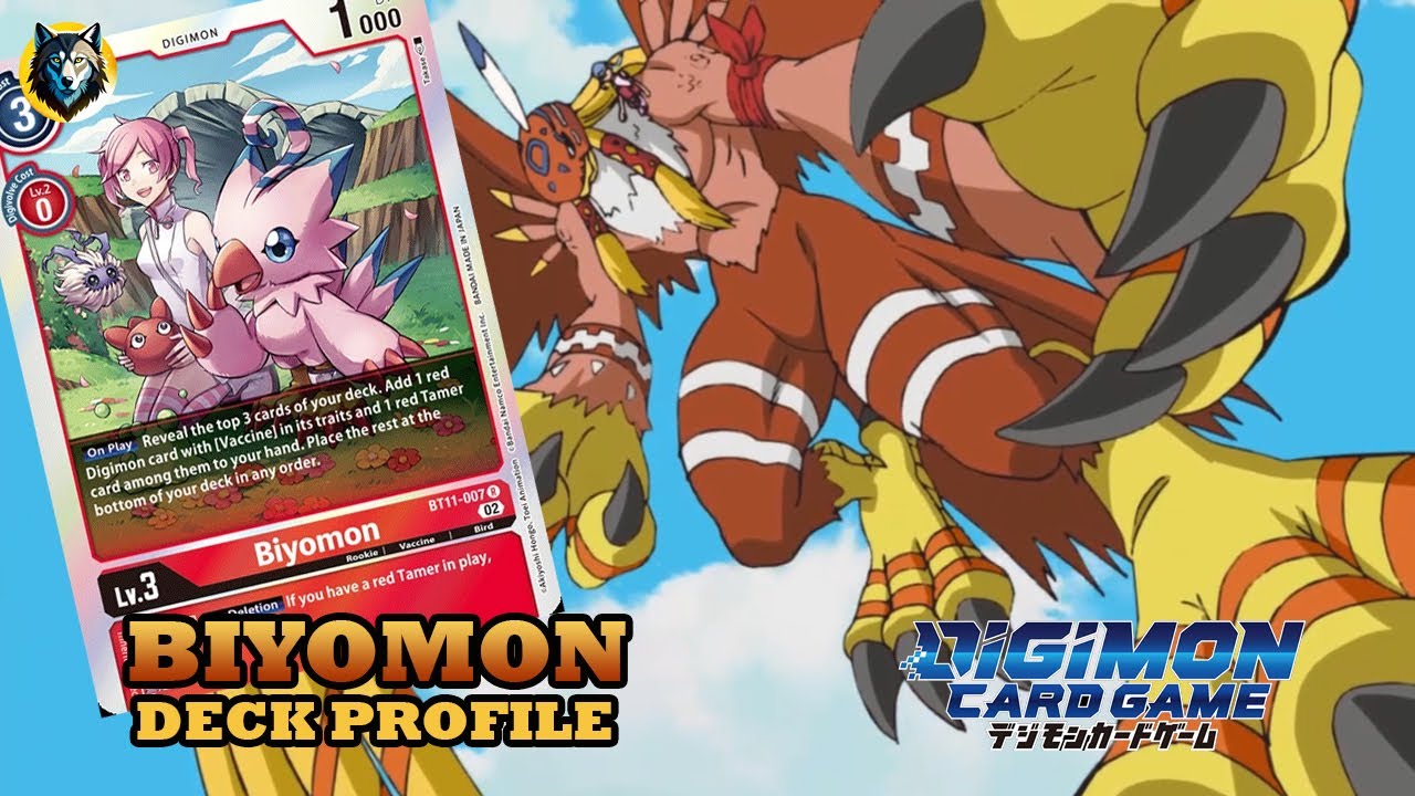 BIYOMON DECK PROFILE | Digimon Card Game - YouTube