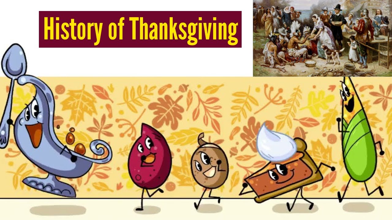 History of Thanksgiving | Thanksgiving 2021 Google Doodle in U.S - YouTube