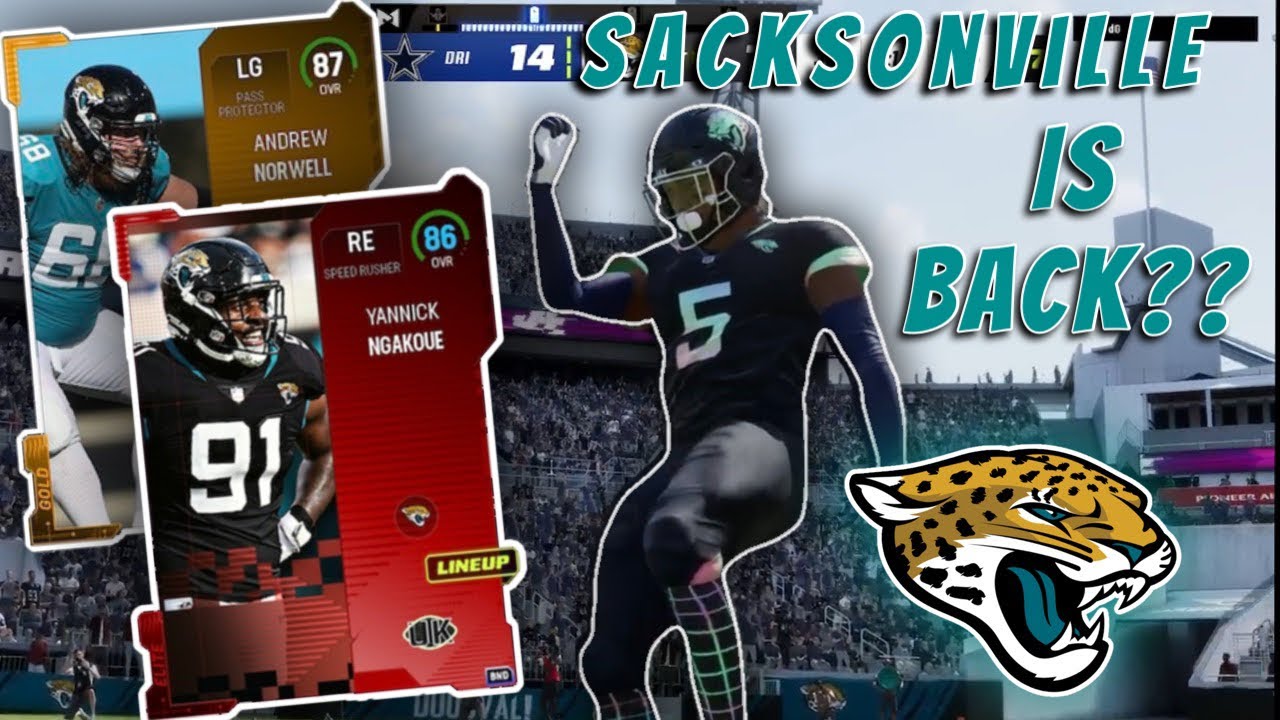 SACKSONVILLE IS BACK?? | Jaguars Theme Team | Madden 23 Ultimate Team ...