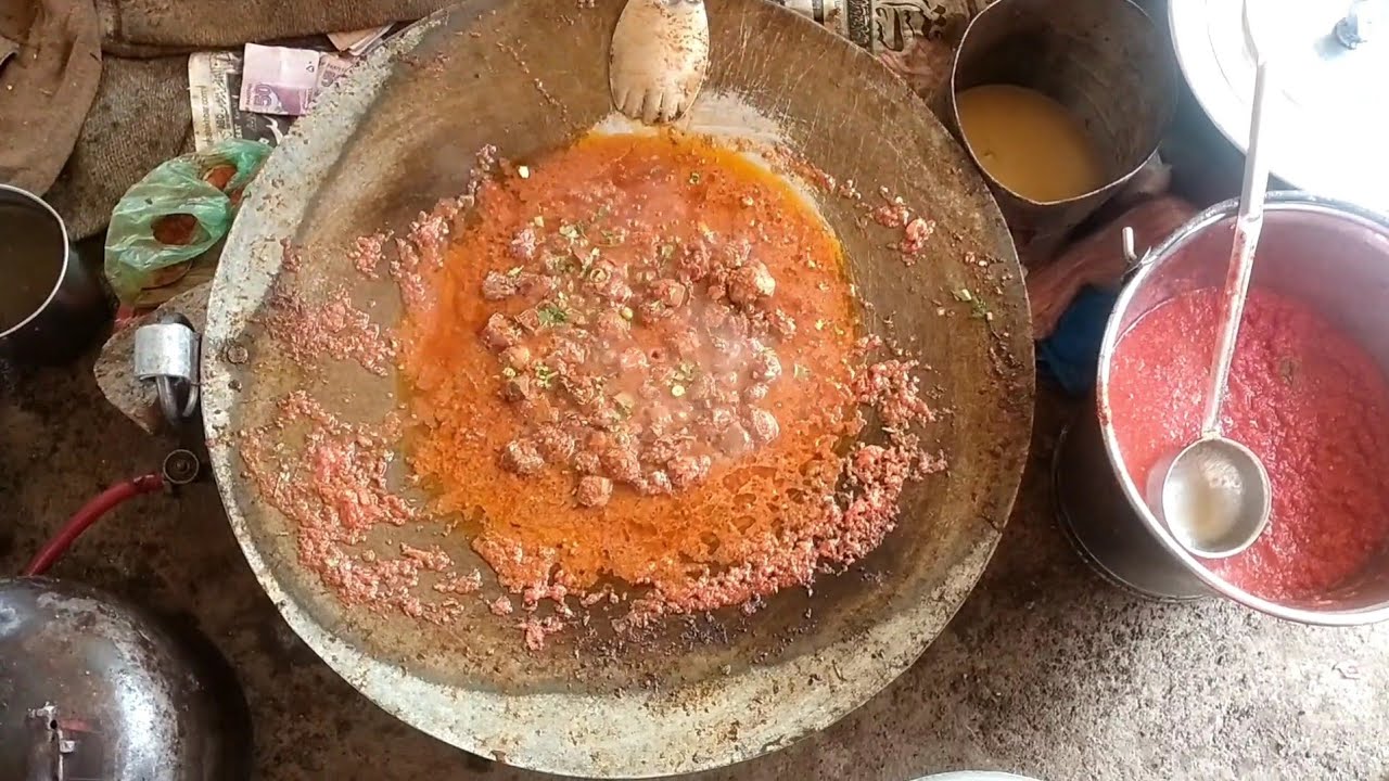 Pakistan famous street food | Fry liver | Tawa kalaji #streetfoodvideos ...