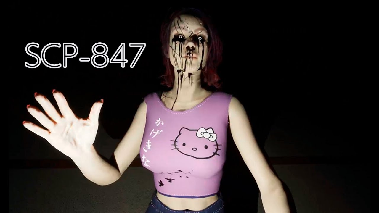 【SCP-847】魂が宿ったマネキン（Tシャツかわいい） - YouTube