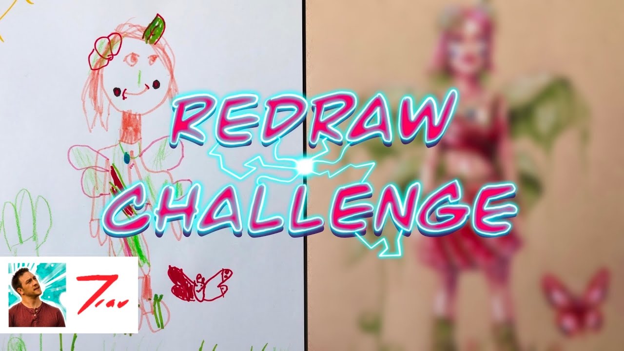 Redraw Challenge Using BIC Pens - YouTube