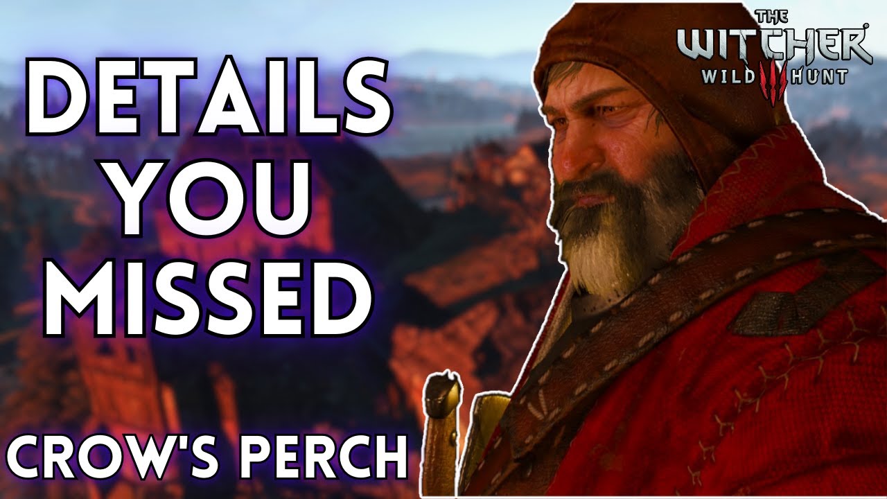 Details You May Have Missed in Crow's Perch | Witcher 3 - YouTube