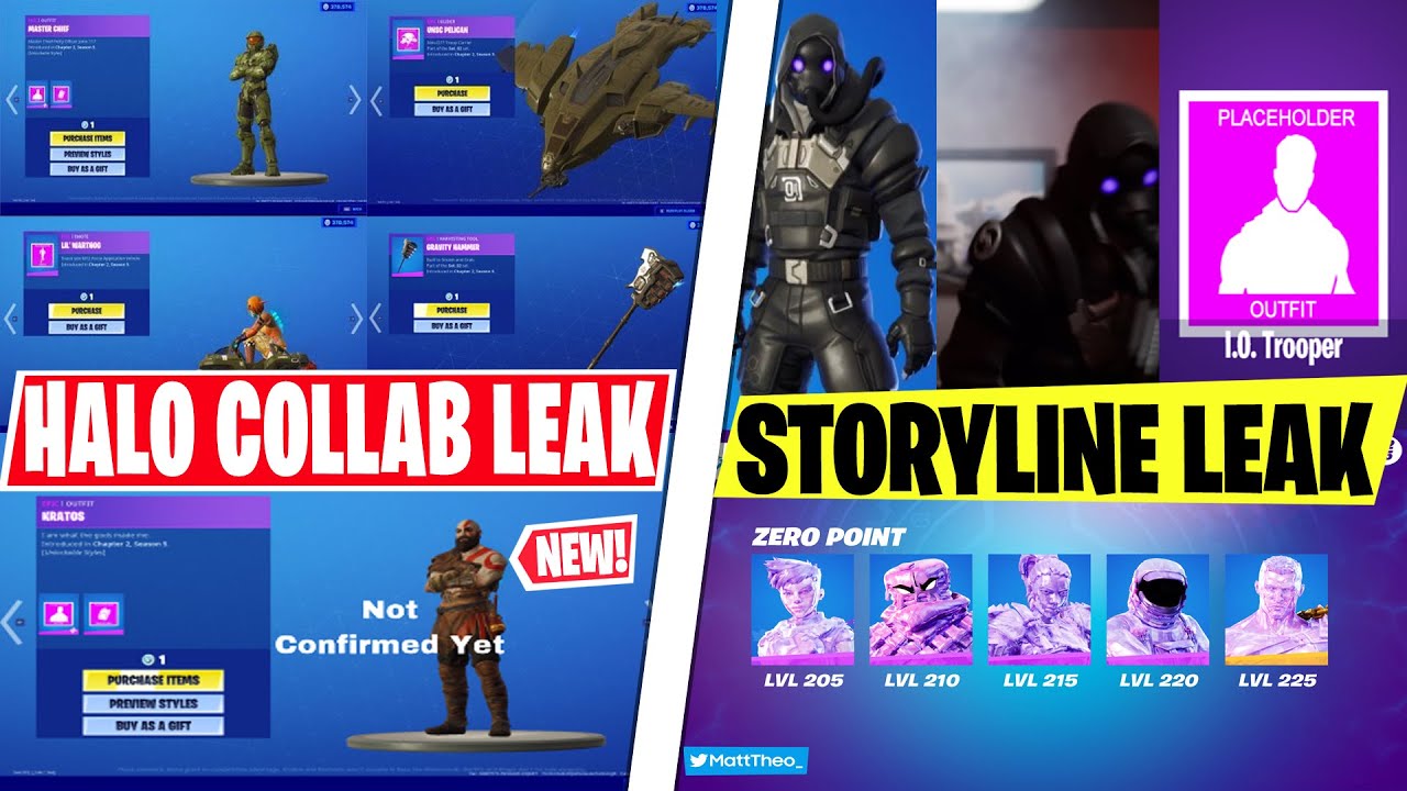 HALO x Fortnite Skin Set & LTM EVENT! *Capture the Flag* BIG Storyline ...