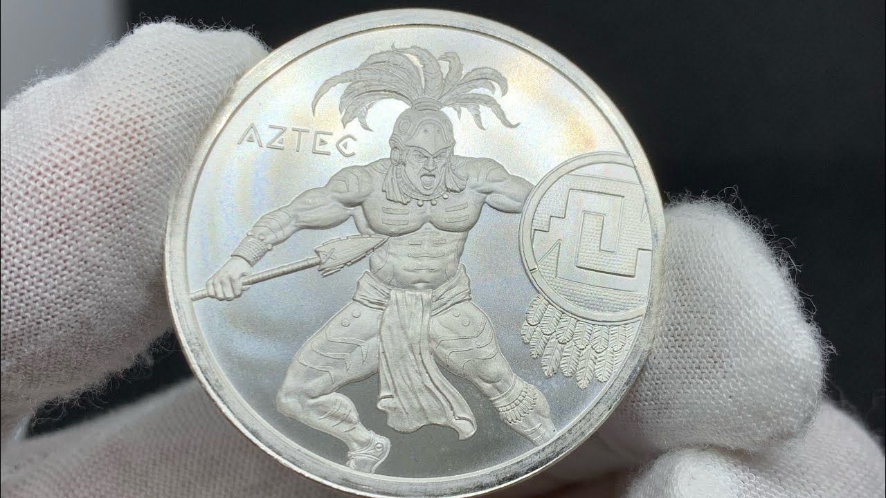 Aztec 1 oz Silver Coin | Warrior Series - YouTube