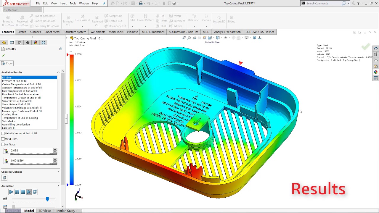 Quick Look - SOLIDWORKS® Plastics | BEACON - YouTube