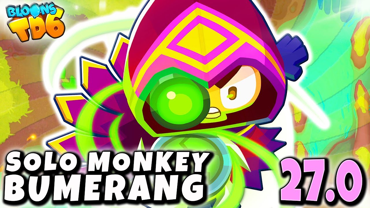 SOLO MONKEY 🥰 NOWE PARAGONY 🥰 BUMERANG | Bloons TD 6 | PL - YouTube