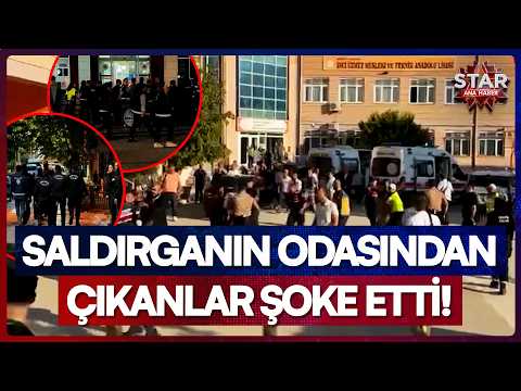 Liseli Öğrencileri Hedef Alan 15 Yaşındaki Saldırganın Odasından Çıkan Kan Donduran Detaylar!