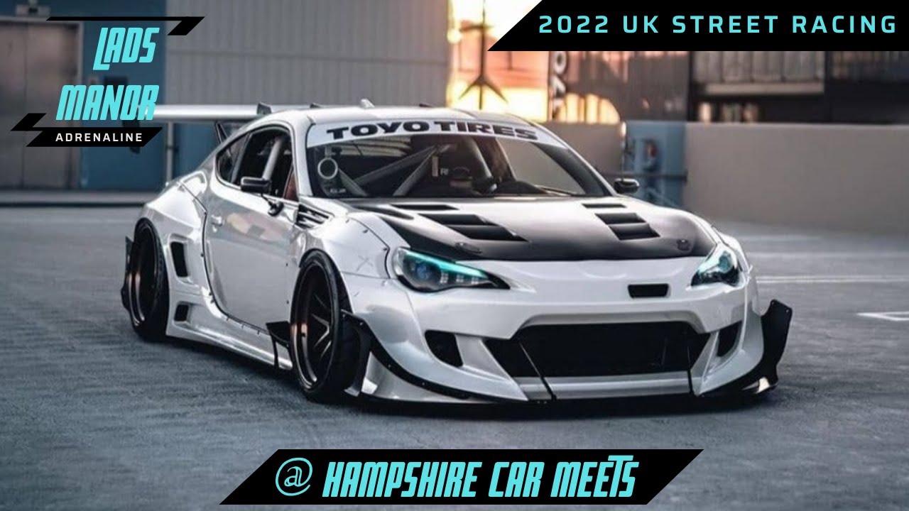 Drifting With The Street Racers At Hampshire Car Meet - YouTube