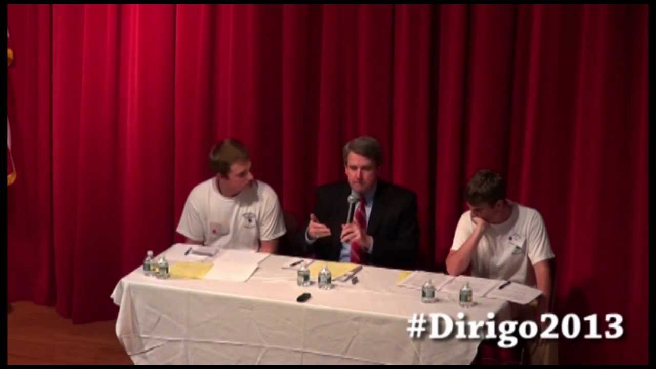 2013 Dirigo Boys State: 66th Annual Gubernatorial Debate - YouTube