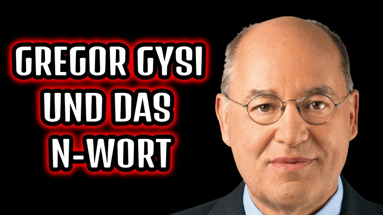 Gregor Gysi und das N-Wort feat. @jireh_media - YouTube