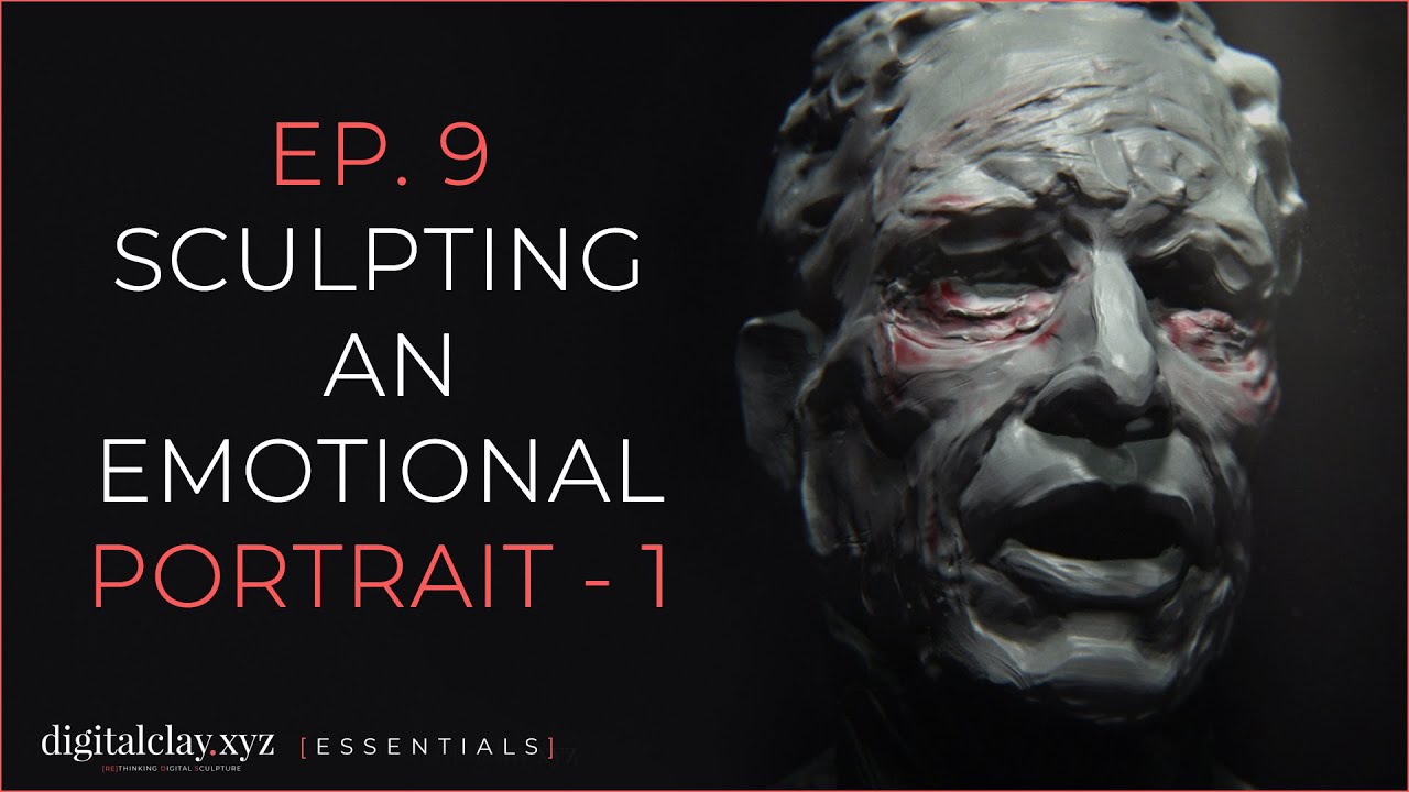 The Art of Sculpture in zbrush EP9 - Digital Clay - The power of ...