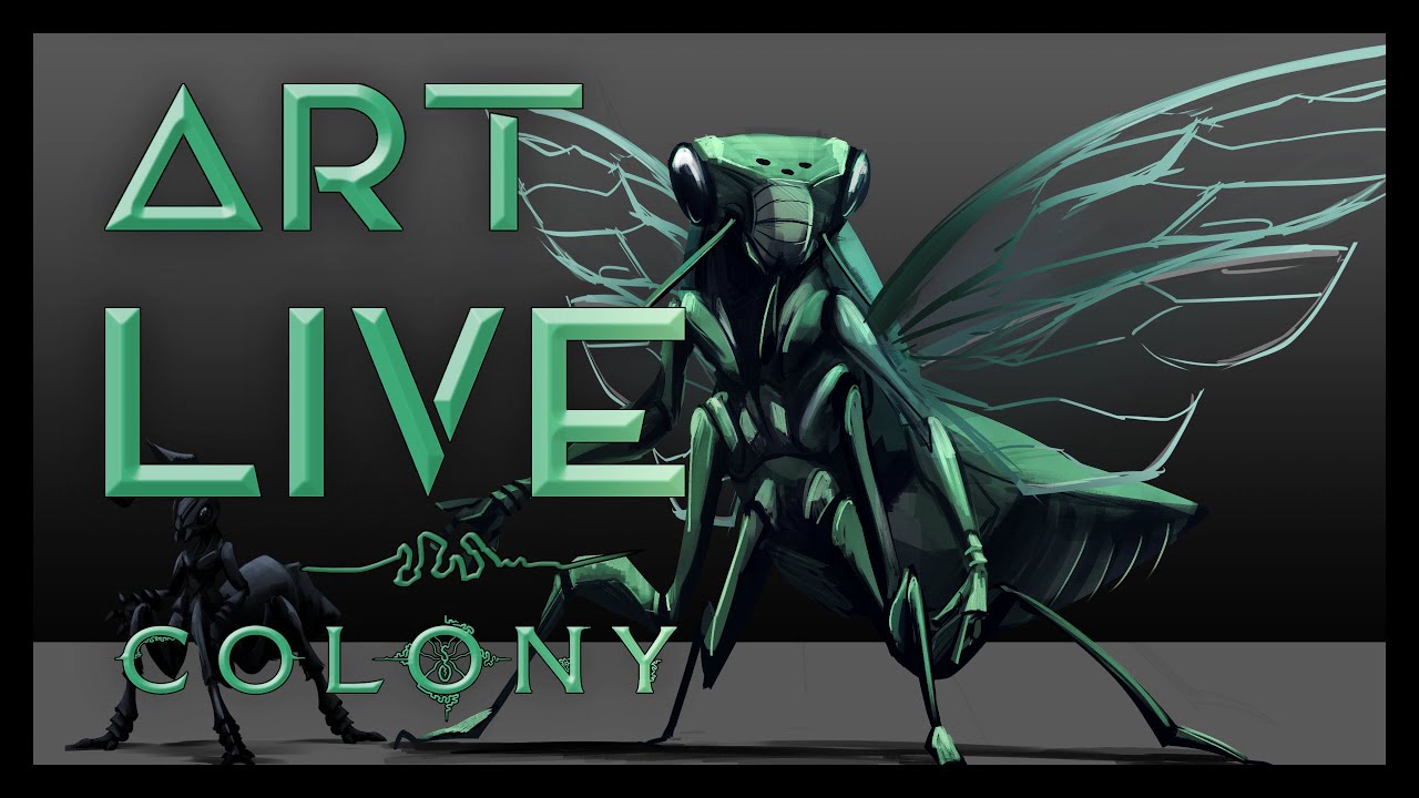 Colony Art Live Stream 2-18-2025 - Song of Origins / Character Concepts ...