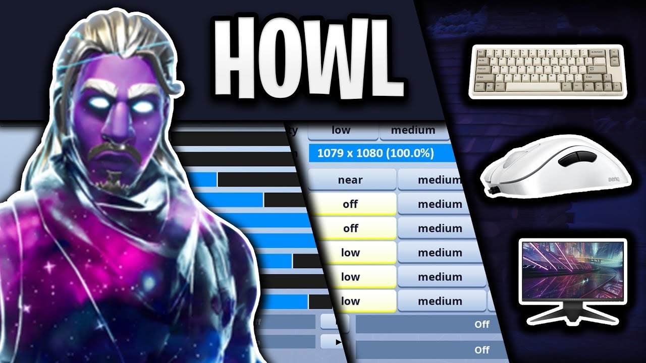 Howl's Fortnite Sensitivity, Keybinds and Resolution (Motion Blur ...