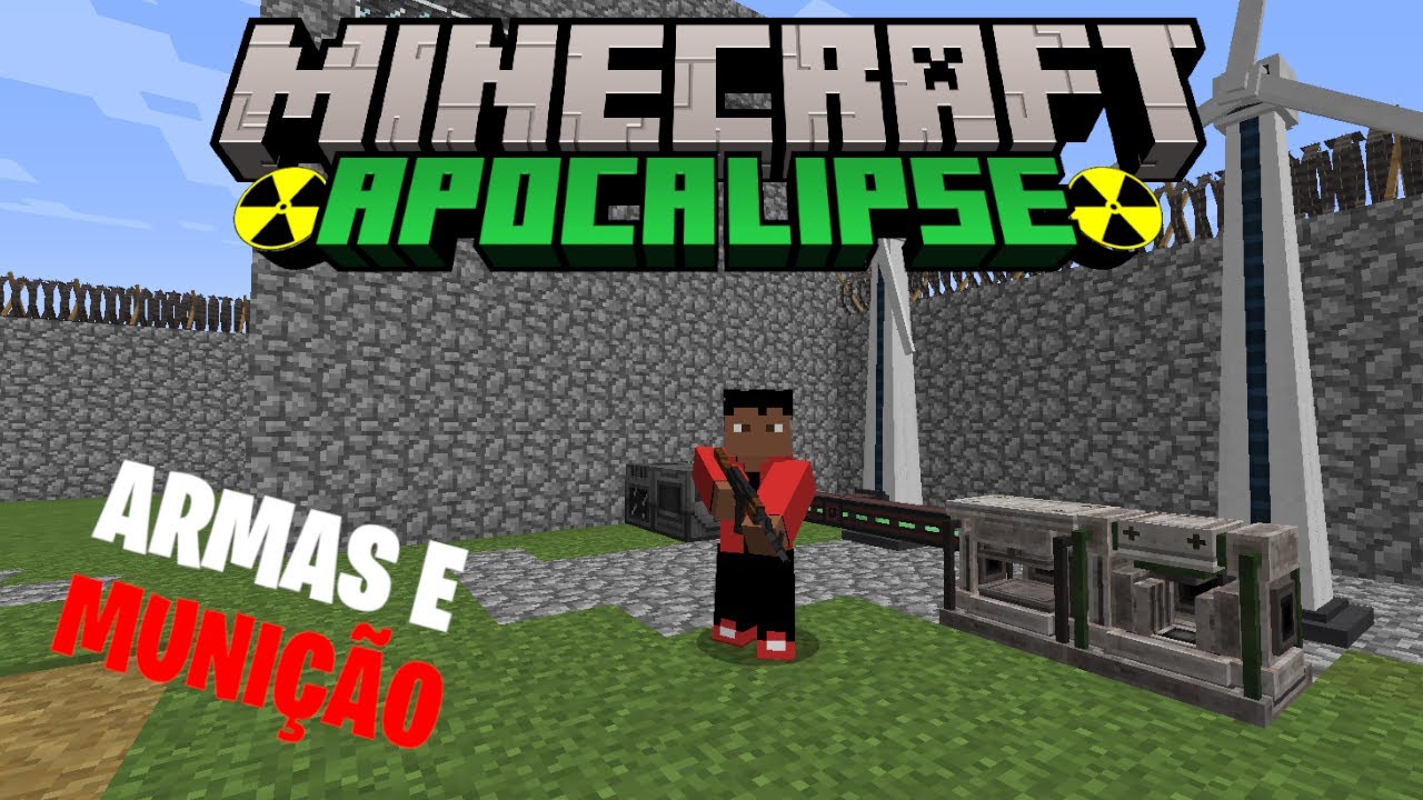 COMO FAZER AS ARMAS E MUNIÇÃO! Minecraft Apocalipse - YouTube
