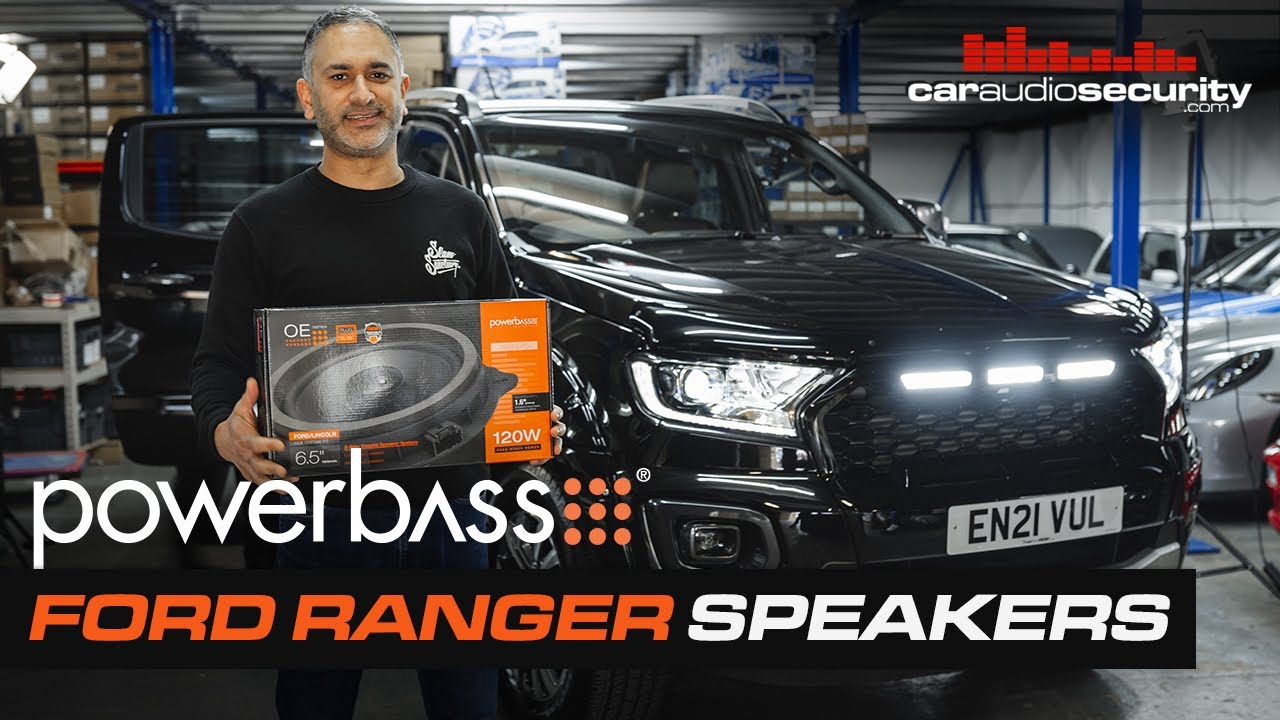 2021 Ford Ranger Powerbass Speaker upgrade | Car Audio & Security - YouTube