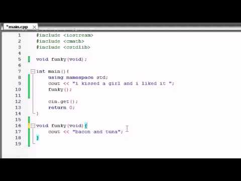 C++ Programming Tutorial - 9 - using namespace std; Trick - YouTube