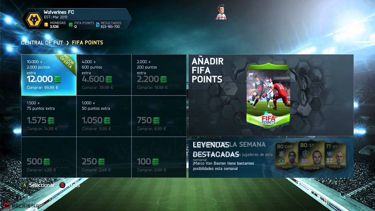Como añadir fifa points. - YouTube