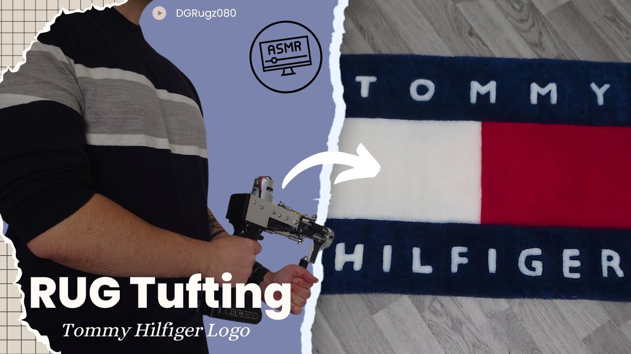 Relax While I Make a Tommy Hilfiger Rug! - YouTube