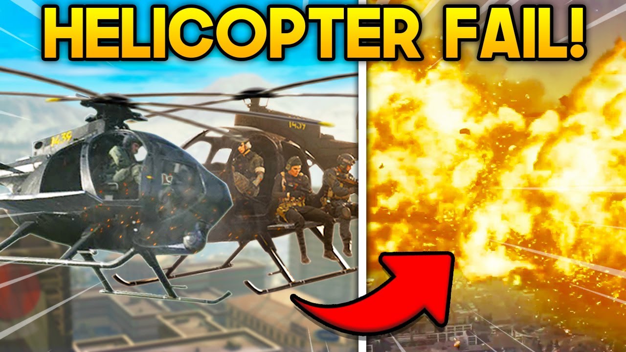 Helicopter JOUSTING In Warzone! | Call of Duty Warzone Highlights ...