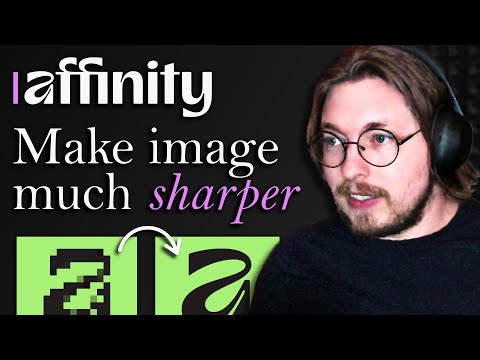 Turn Pixelated Images Into Crisp Vectors – Affinity Tutorial for Beginners
