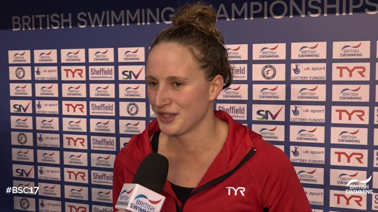 Sarah Vasey - British Champion: Women's 100m Breaststroke - YouTube