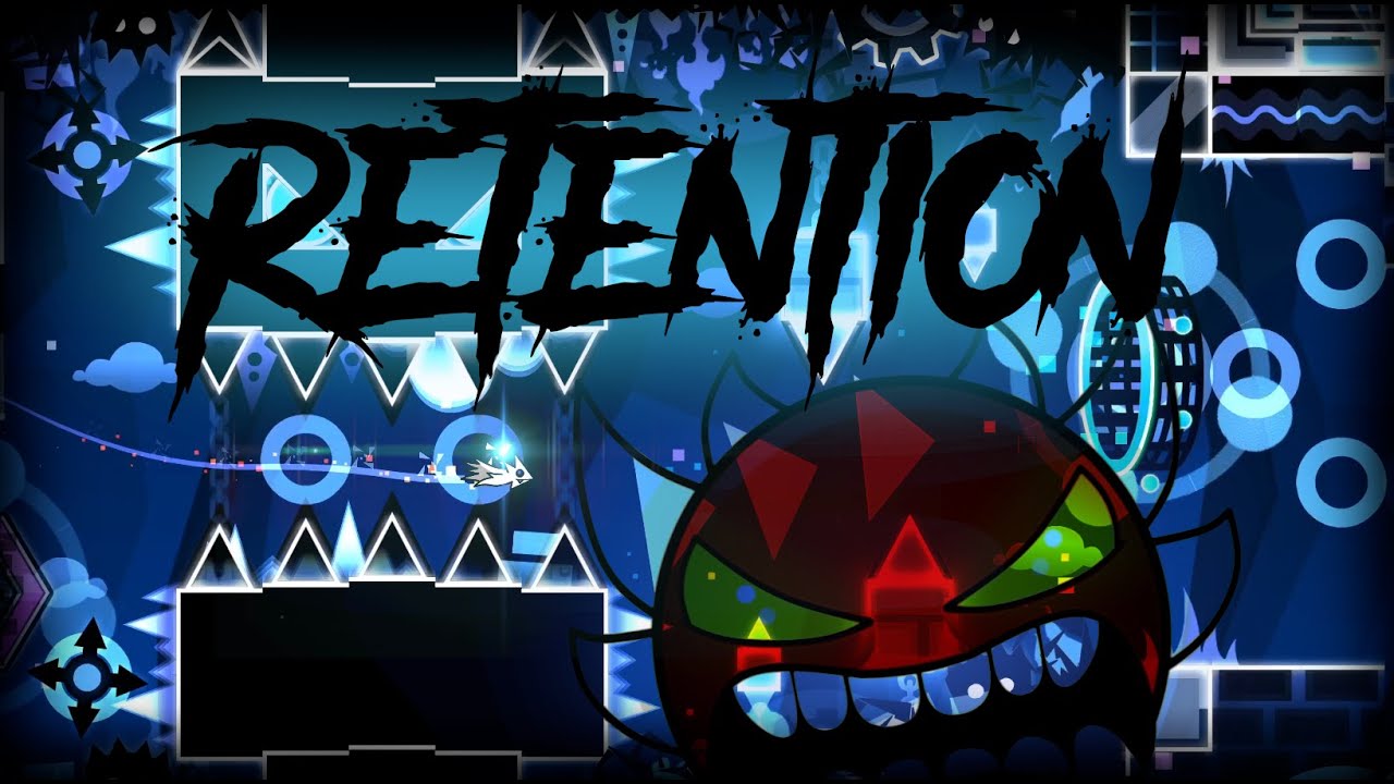 "Retention" 100% (Extreme Demon) | Geometry Dash - YouTube