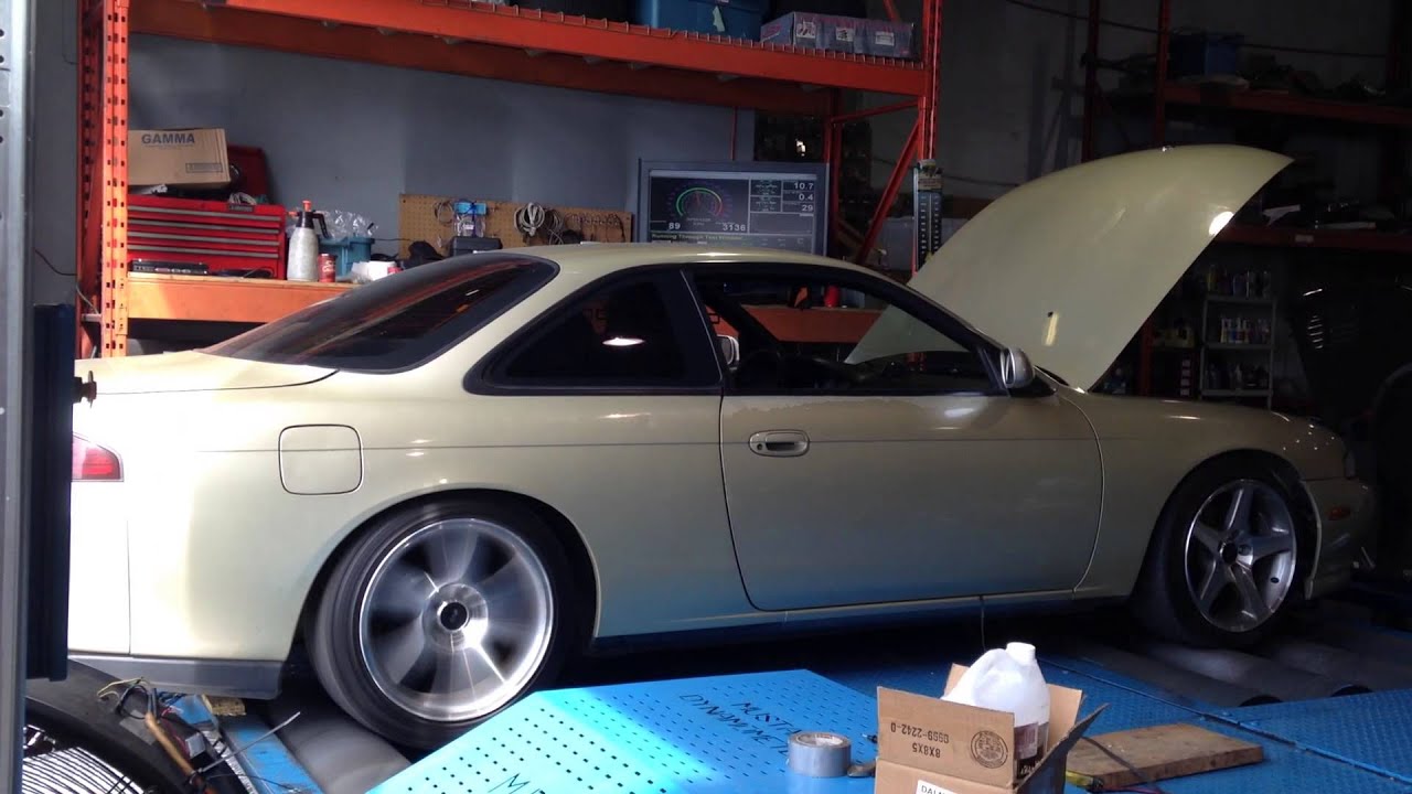 S14 ls3 dyno tune - YouTube