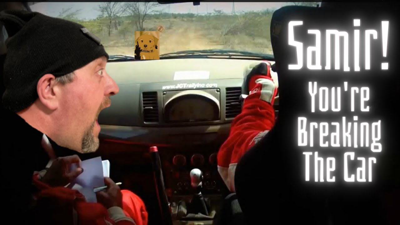 American Reacts to Samir....You're breaking the car!!! | Rally Reaction ...