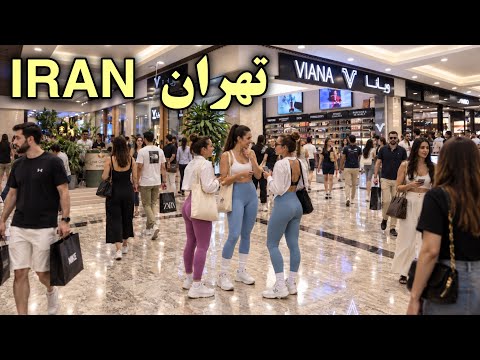 IRAN 🇮🇷 Walking Inside Tehran’s Crazy $50M Luxury Mall