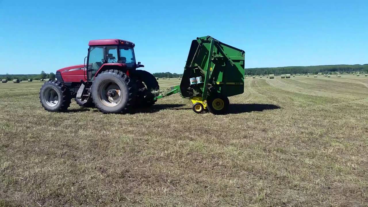 Baler repairs... again!! - YouTube