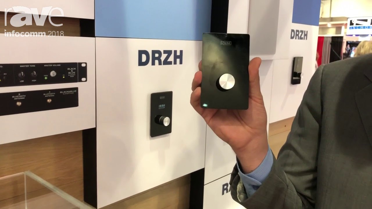 InfoComm 2018: Rane Corporation Showcases the Zonetech Zone Processor With Bluetooth - YouTube